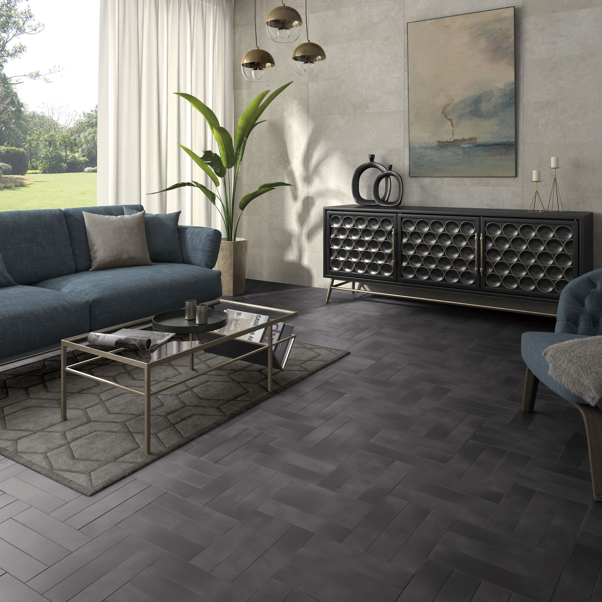 Detroit Carbon 295 x 72 x 8mm - Stoketiles