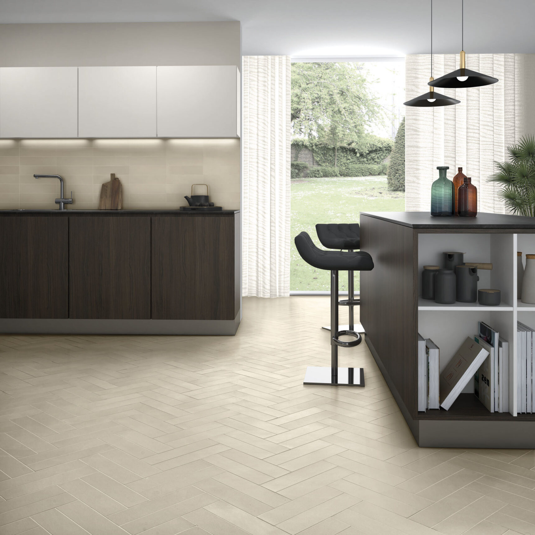 Detroit Ivory 295 x 72 x 8mm - Stoketiles