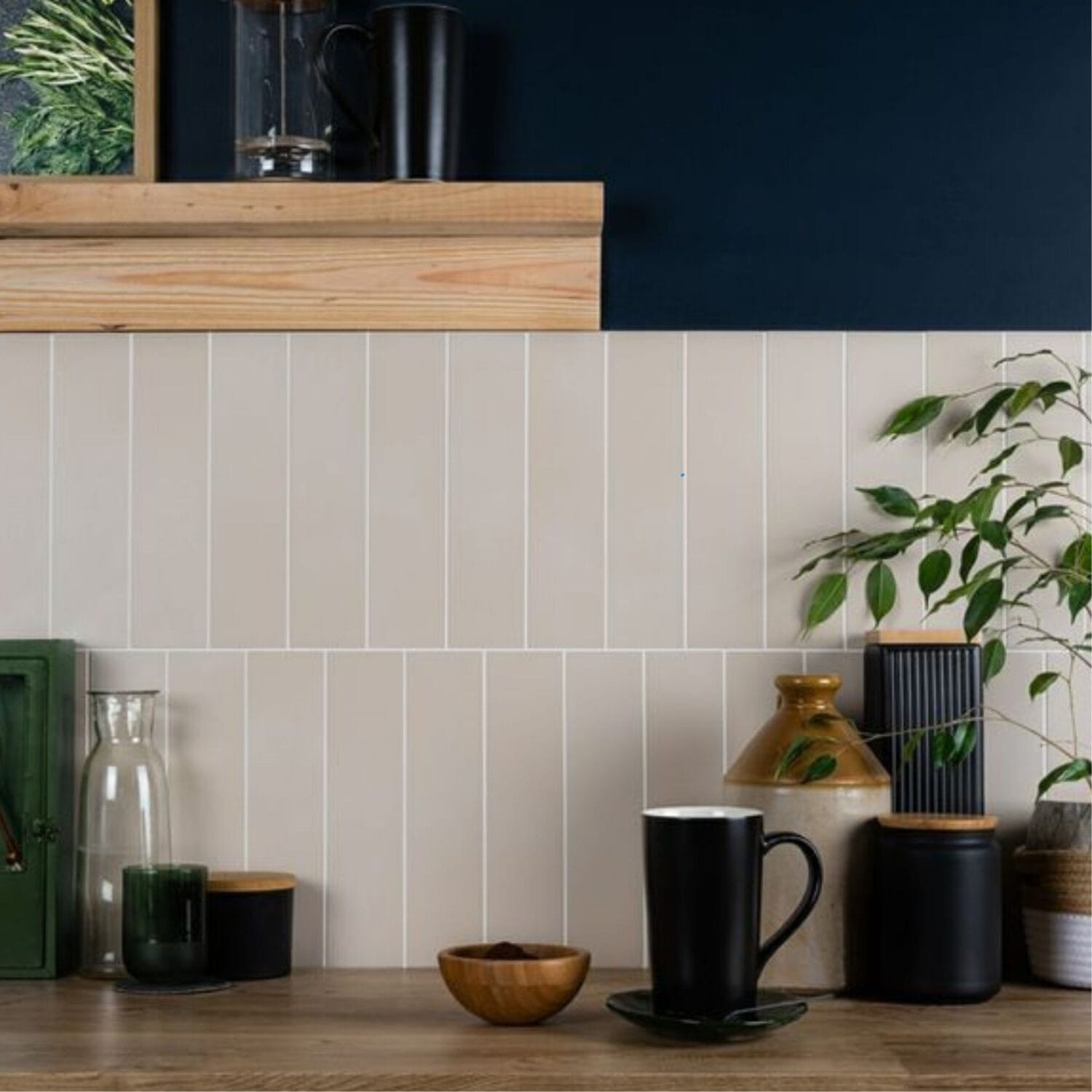 Detroit Ivory 295 x 72 x 8mm - Stoketiles