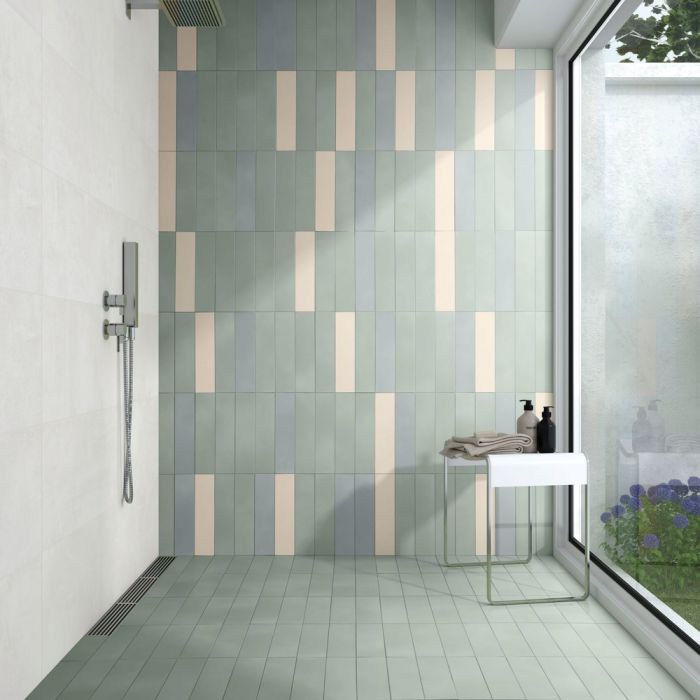Detroit Green 295 x 72 x 8mm - Stoketiles