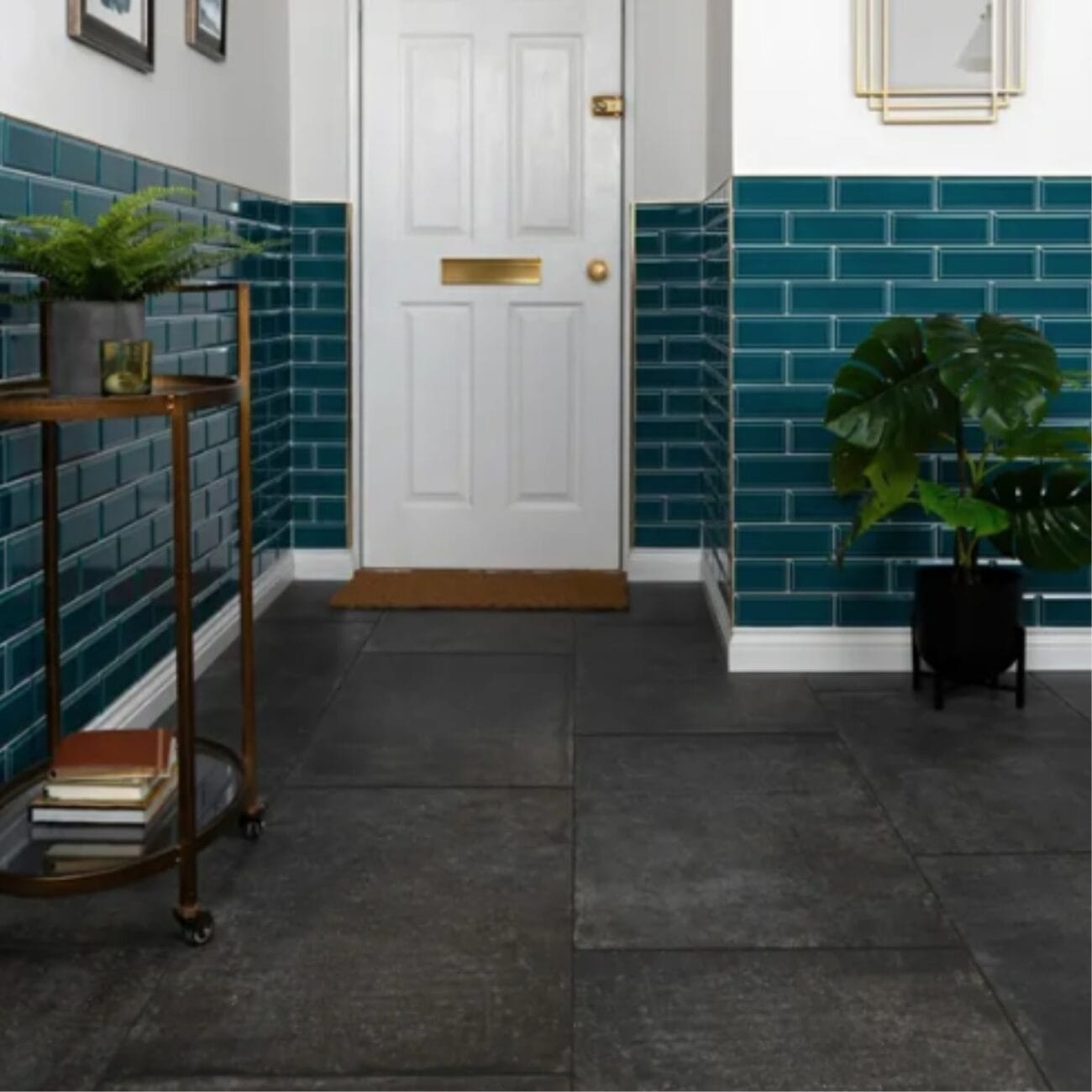 Ingot Blue Gloss 225x75mm - Stoketiles