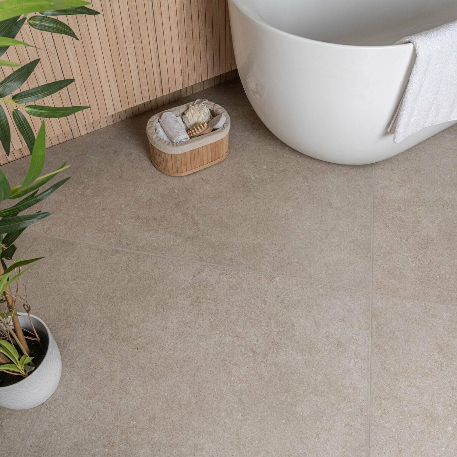 Loft Concrete Beige 80x80cm - Stoketiles