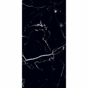 Genova Black Polished Marble Effect 60x30cm - Stoketiles