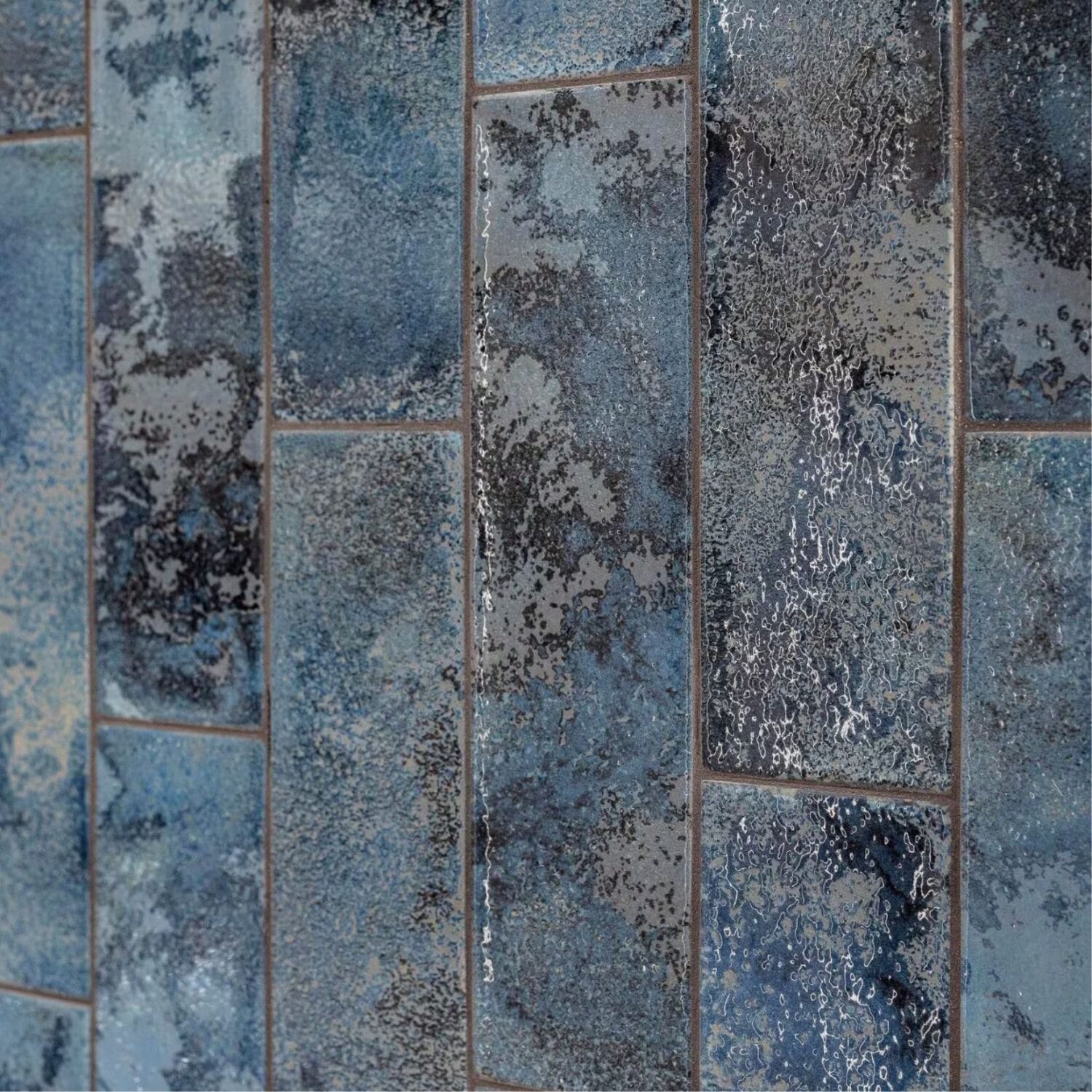 Porcelanosa Nebula Blue Gloss 8 x 30cm - 100341499