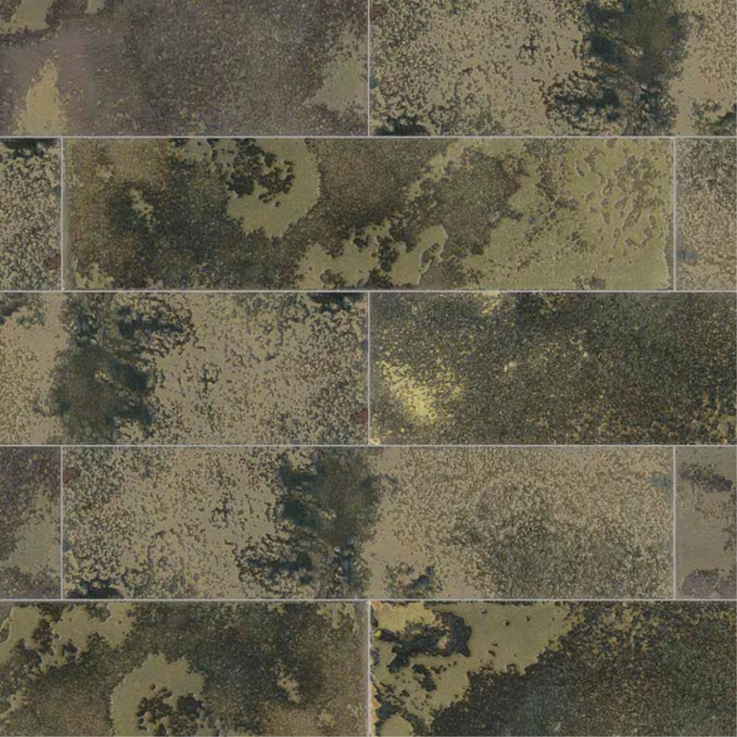 Porcelanosa Nebula Green Gloss 8 x 30cm - 100341498