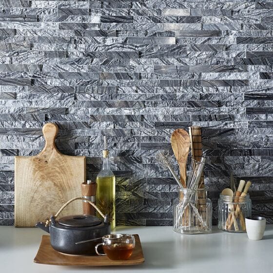 Polished Slate Tiles 100 x 360mm - Stoketiles